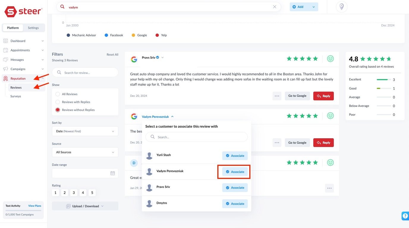 Review Reporting: Understanding how Steer Associates Reviews with a ...