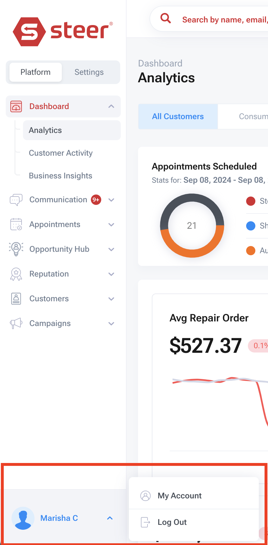 Managing Steer Text and Email Notifications