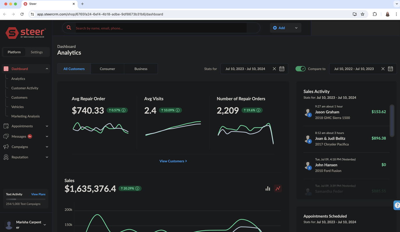 Enabling Dark Mode for Steer