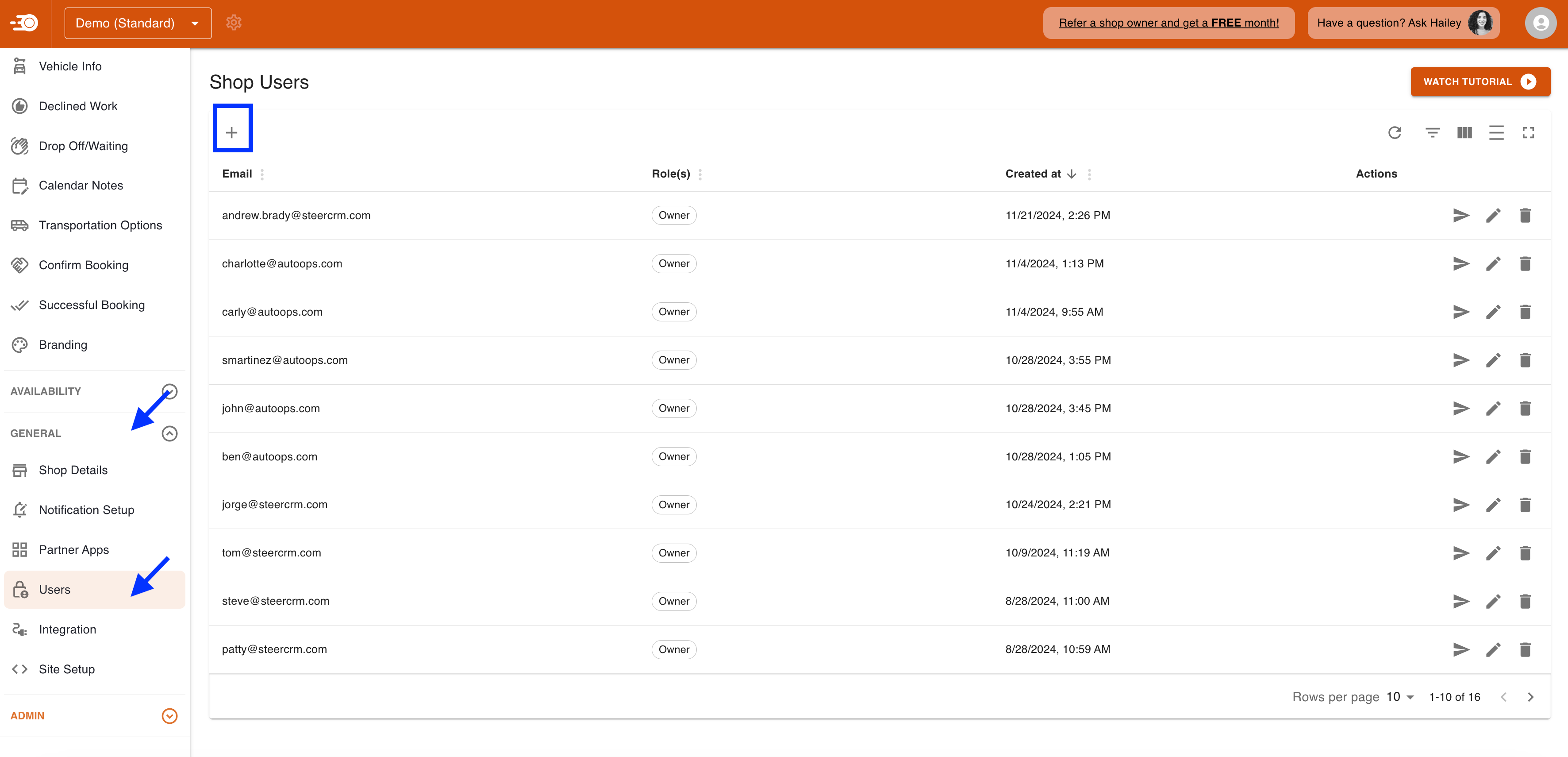 Managing Users in the AutoOps Dashboard